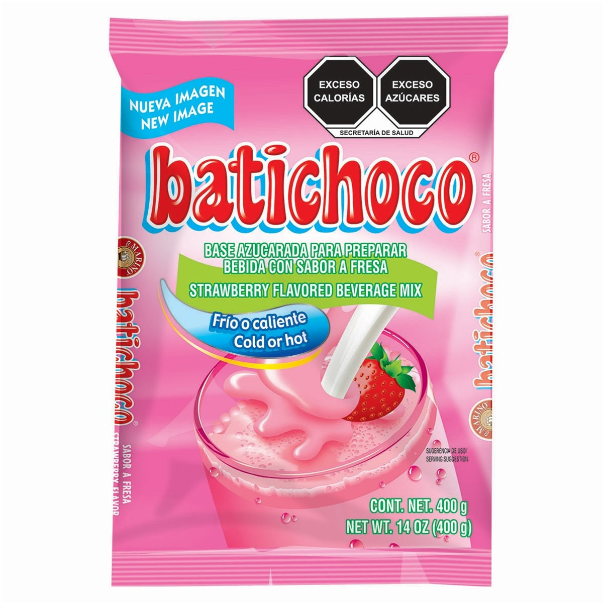 Modificador Lácteo en Polvo Batichoco Fresa 400 Gr – Mayorista Duero