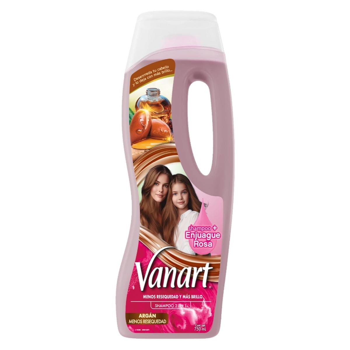 Shampoo Vanart Argán Resequedad 750 Ml – Mayorista Duero